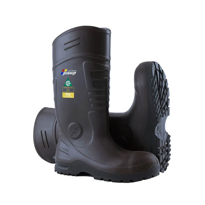 Men's Steel Toe Chelsea Work Boots Non Slip & Oil Resistant ASTM F2413 ...